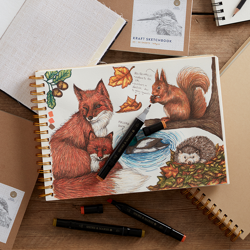 Shore & Marsh: Premium Art Supplies | Hobbycraft